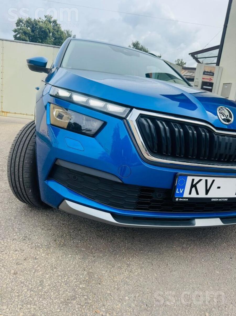 Zils Skoda KAMIQ 2023 Rīga, ar dzinēja tilpumu 1.00 L un nobraukumu 24 tūkst. km par 20700 €, foto 3 vietnē AUTOMOTO.COM.LV