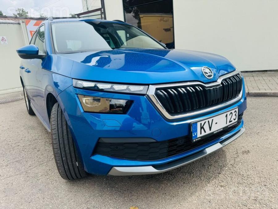 Zils Skoda KAMIQ 2023 Rīga, ar dzinēja tilpumu 1.00 L un nobraukumu 24 tūkst. km par 20700 €, foto 5 vietnē AUTOMOTO.COM.LV
