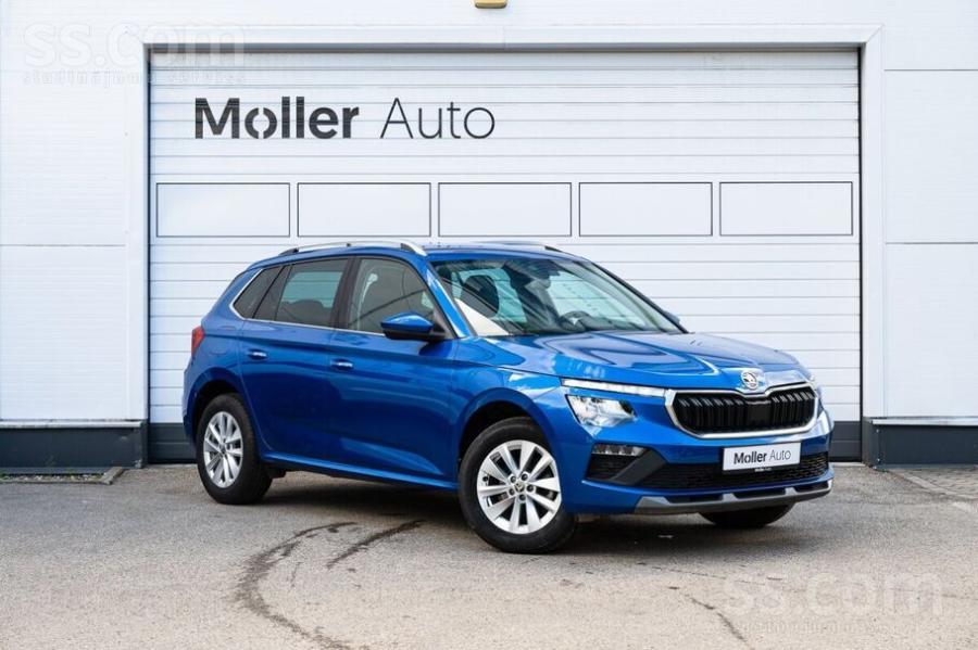 Zils Skoda KAMIQ 2024 Rīga, ar dzinēja tilpumu 1.00 L un nobraukumu 28 tūkst. km par 20950 €, foto 3 vietnē AUTOMOTO.COM.LV