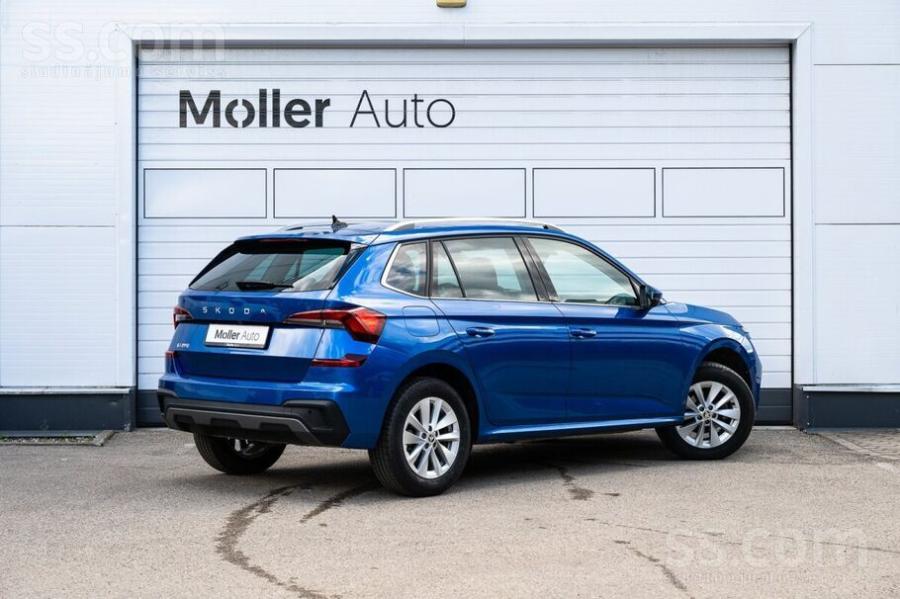 Zils Skoda KAMIQ 2024 Rīga, ar dzinēja tilpumu 1.00 L un nobraukumu 28 tūkst. km par 20950 €, foto 5 vietnē AUTOMOTO.COM.LV