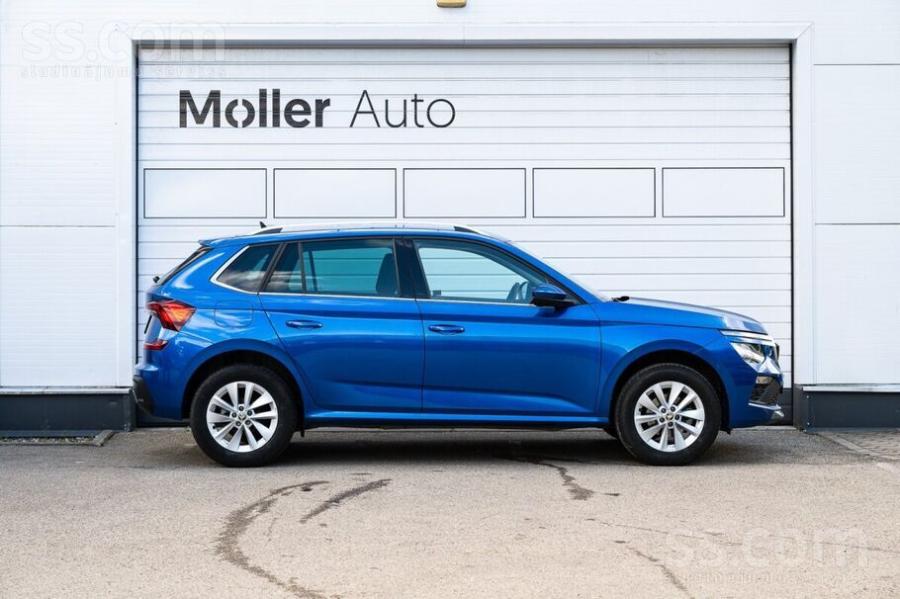 Zils Skoda KAMIQ 2024 Rīga, ar dzinēja tilpumu 1.00 L un nobraukumu 28 tūkst. km par 20950 €, foto 6 vietnē AUTOMOTO.COM.LV