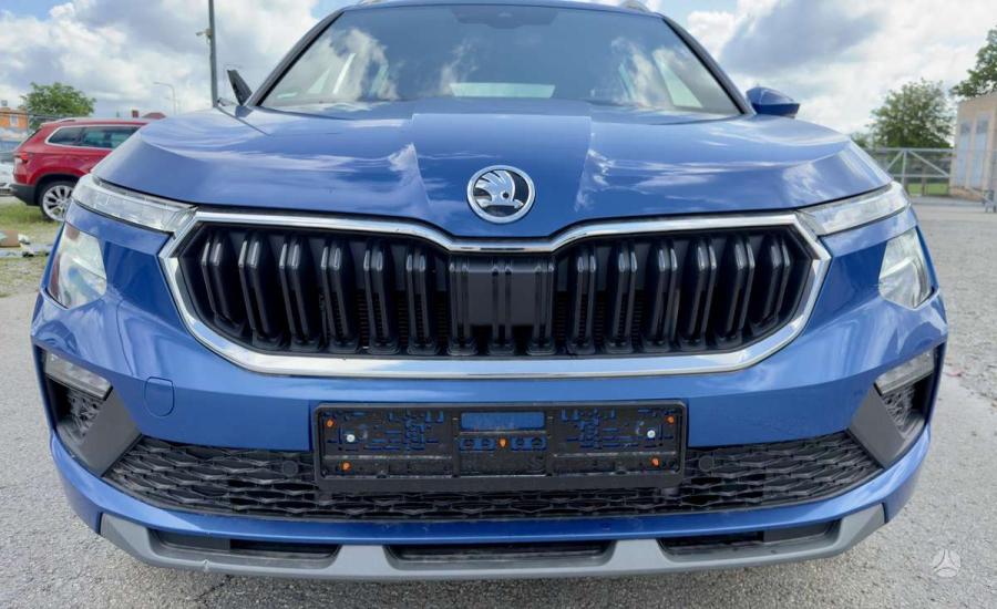 Blue Skoda KAMIQ 2025 in Siauliai, with an engine capacity of 1.50 L and mileage of 3 thousand km for 18950 €, photo 4 on AUTOMOTO.COM.LV