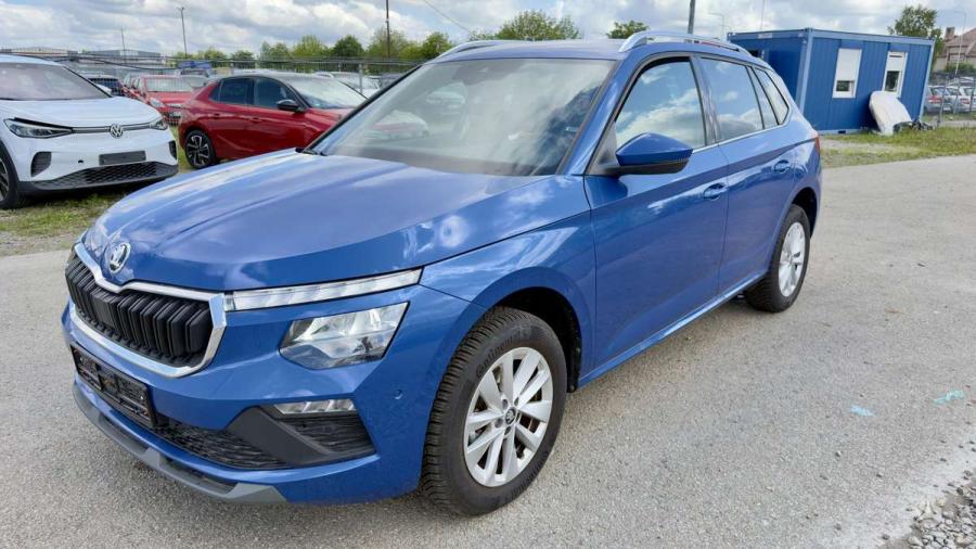 Blue Skoda KAMIQ 2025 in Siauliai, with an engine capacity of 1.50 L and mileage of 3 thousand km for 18950 €, photo 9 on AUTOMOTO.COM.LV