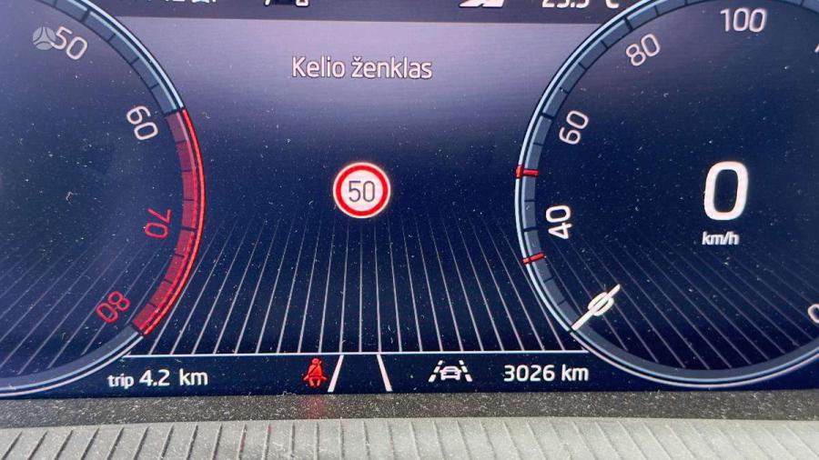 Blue Skoda KAMIQ 2025 in Siauliai, with an engine capacity of 1.50 L and mileage of 3 thousand km for 18950 €, photo 14 on AUTOMOTO.COM.LV