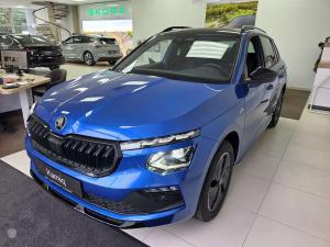Zils Skoda KAMIQ 2026 Šauļi, ar dzinēja tilpumu 1.00 L un nobraukumu 0 tūkst. km par 27150 €, foto  vietnē AUTOMOTO.COM.LV