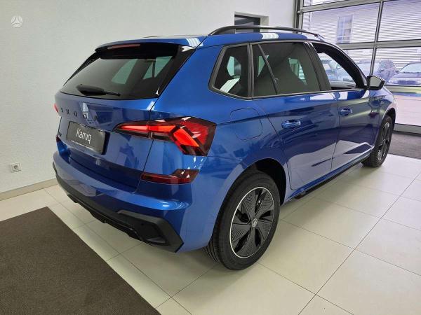 Skoda KAMIQ 2026 in Siauliai on AUTOMOTO.COM.LV Blue Skoda KAMIQ 2026 in Siauliai, with an engine capacity of 1.00 L and mileage of 0 thousand km for 27150 €, photo 5 on AUTOMOTO.COM.LV