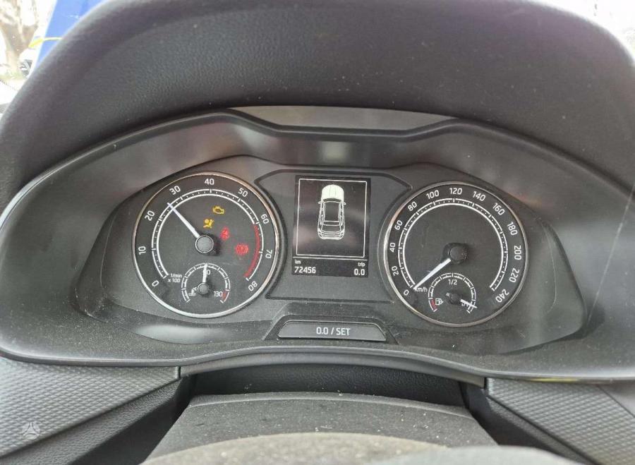 Blue Skoda KAMIQ 2019 in Klaipeda, with an engine capacity of 1.00 L and mileage of 72 thousand km for 5000 €, photo 14 on AUTOMOTO.COM.LV
