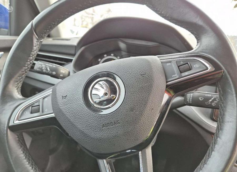 Blue Skoda KAMIQ 2019 in Klaipeda, with an engine capacity of 1.00 L and mileage of 72 thousand km for 5000 €, photo 18 on AUTOMOTO.COM.LV