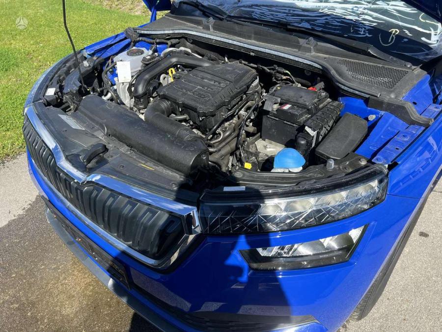 Blue Skoda KAMIQ 2019 in Klaipeda, with an engine capacity of 1.00 L and mileage of 72 thousand km for 5200 €, photo 9 on AUTOMOTO.COM.LV