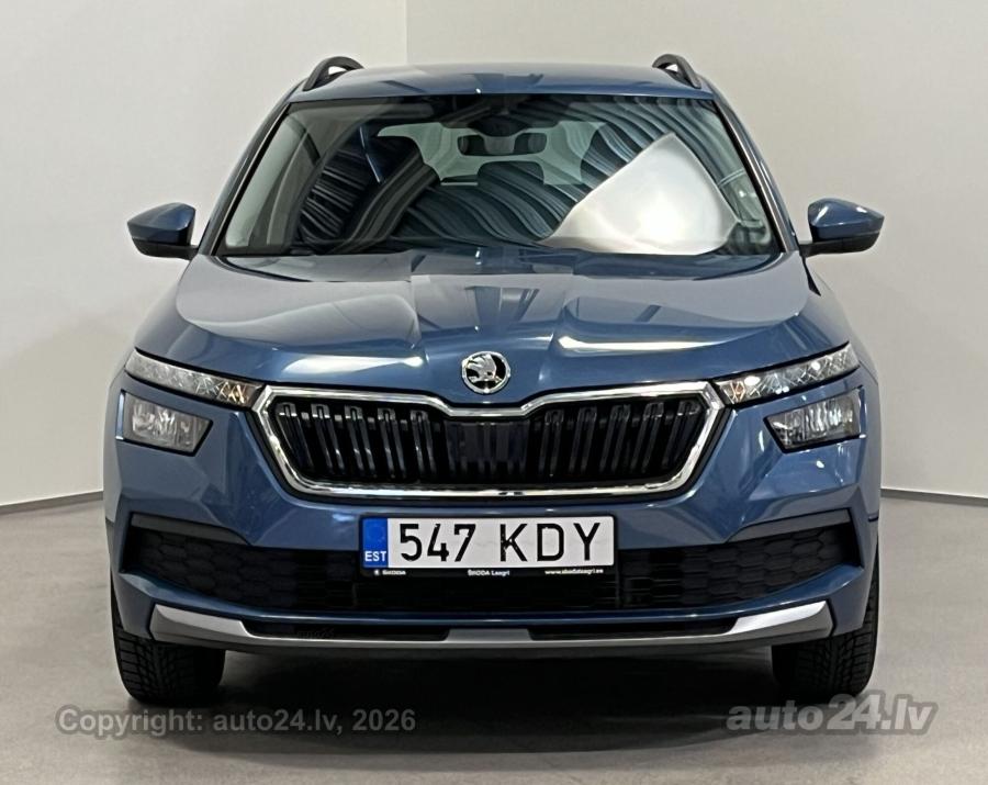 Blue Skoda KAMIQ 2020 in Tallinn, with an engine capacity of 1.00 L and mileage of 84 thousand km for 15900 €, photo 19 on AUTOMOTO.COM.LV