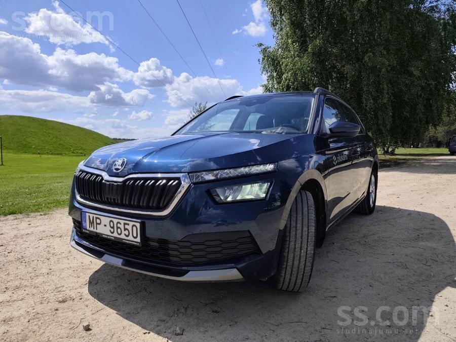 Zils Skoda KAMIQ 2020 Jēkabpils, ar dzinēja tilpumu 1.00 L un nobraukumu 136 tūkst. km par 12000 €, foto 1 vietnē AUTOMOTO.COM.LV