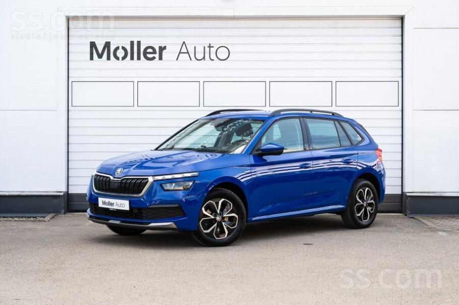 Zils Skoda KAMIQ 2020 Rīga, ar dzinēja tilpumu 1.50 L un nobraukumu 102 tūkst. km par 18950 €, foto 1 vietnē AUTOMOTO.COM.LV