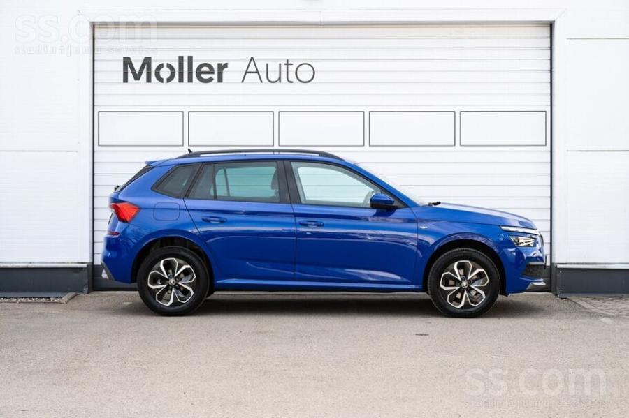 Zils Skoda KAMIQ 2020 Rīga, ar dzinēja tilpumu 1.50 L un nobraukumu 102 tūkst. km par 18950 €, foto 6 vietnē AUTOMOTO.COM.LV