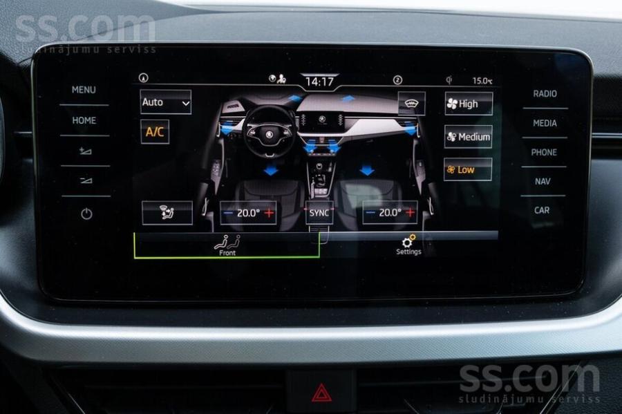 Zils Skoda KAMIQ 2020 Rīga, ar dzinēja tilpumu 1.50 L un nobraukumu 102 tūkst. km par 18150 €, foto 14 vietnē AUTOMOTO.COM.LV
