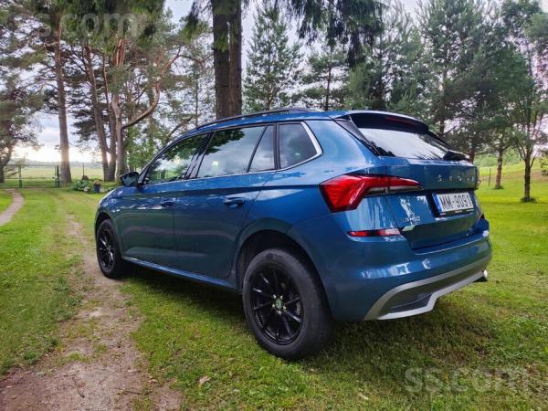 Zils Skoda KAMIQ 2020 Bauska, ar dzinēja tilpumu 1.50 L un nobraukumu 70 tūkst. km par 17200 €, foto 5 vietnē AUTOMOTO.COM.LV