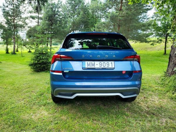 Zils Skoda KAMIQ 2020 Bauska, ar dzinēja tilpumu 1.50 L un nobraukumu 70 tūkst. km par 17200 €, foto 7 vietnē AUTOMOTO.COM.LV