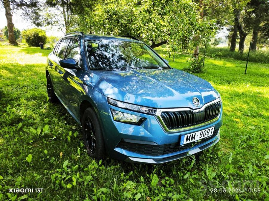 Zils Skoda KAMIQ 2020 Bauska, ar dzinēja tilpumu 1.50 L un nobraukumu 70 tūkst. km par 16500 €, foto 3 vietnē AUTOMOTO.COM.LV