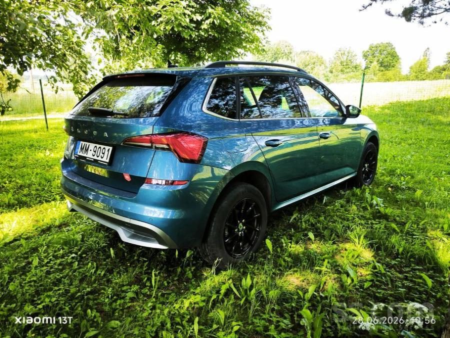 Zils Skoda KAMIQ 2020 Bauska, ar dzinēja tilpumu 1.50 L un nobraukumu 70 tūkst. km par 16500 €, foto 4 vietnē AUTOMOTO.COM.LV