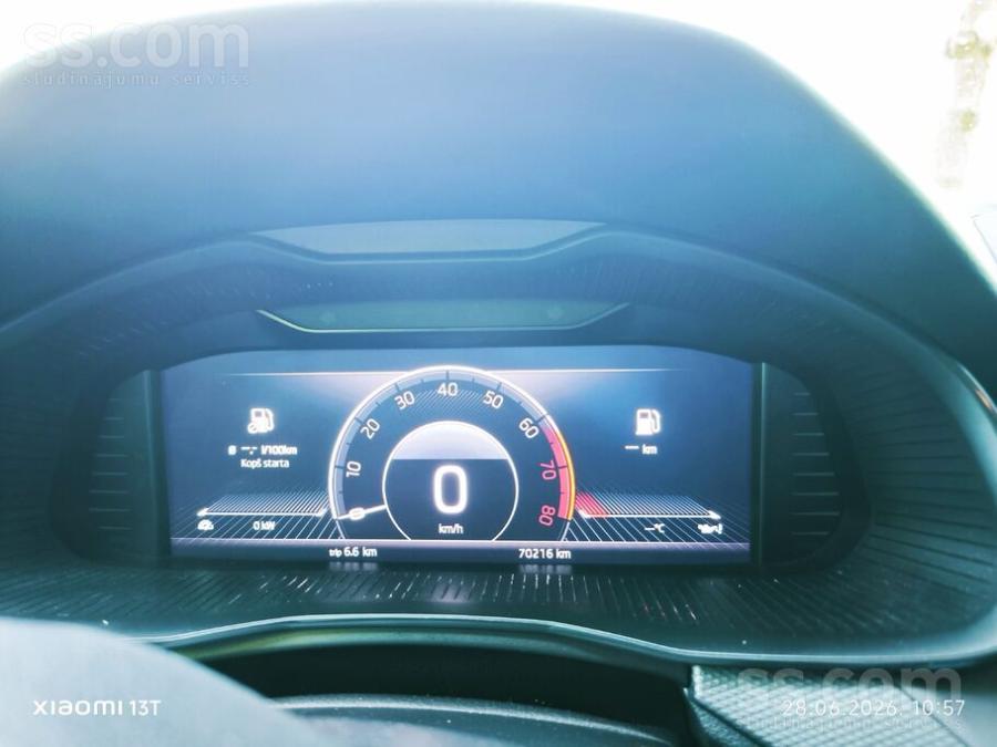 Zils Skoda KAMIQ 2020 Bauska, ar dzinēja tilpumu 1.50 L un nobraukumu 70 tūkst. km par 16500 €, foto 8 vietnē AUTOMOTO.COM.LV