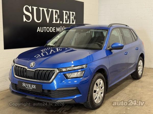 Blue Skoda KAMIQ 2021 in Tallinn, with an engine capacity of 1.00 L and mileage of 66 thousand km for 14995 €, photo 1 on AUTOMOTO.COM.LV