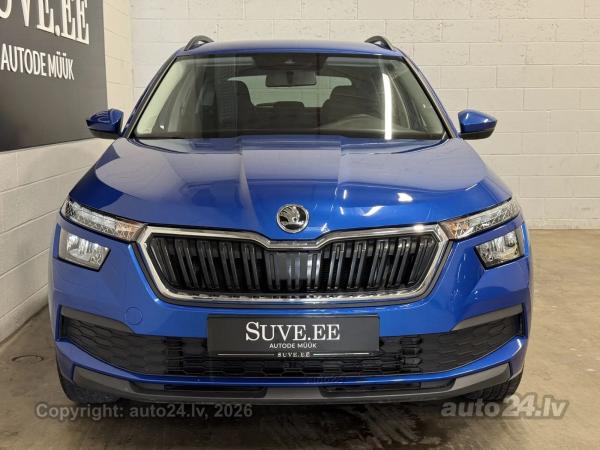 Blue Skoda KAMIQ 2021 in Tallinn, with an engine capacity of 1.00 L and mileage of 66 thousand km for 14995 €, photo 3 on AUTOMOTO.COM.LV
