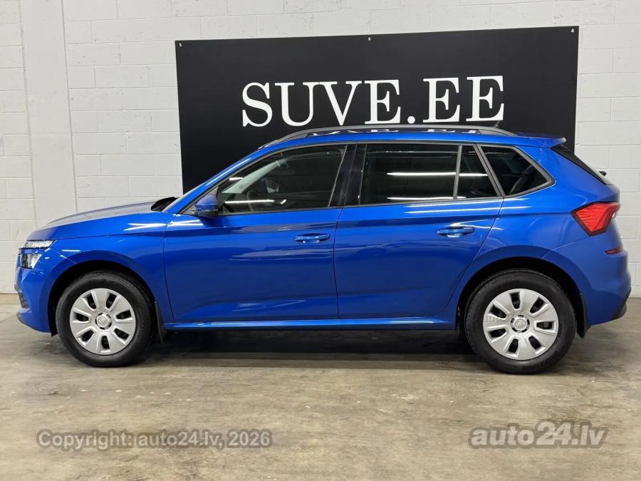 Zils Skoda KAMIQ 2021 Tallina, ar dzinēja tilpumu 1.00 L un nobraukumu 66 tūkst. km par 14995 €, foto 5 vietnē AUTOMOTO.COM.LV