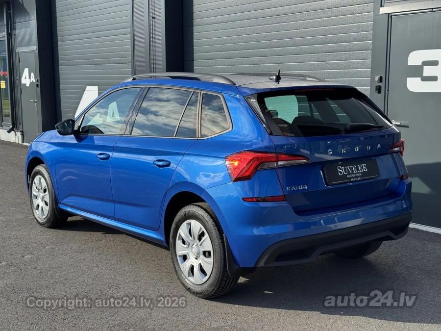 Zils Skoda KAMIQ 2021 Tallina, ar dzinēja tilpumu 1.00 L un nobraukumu 66 tūkst. km par 14995 €, foto 9 vietnē AUTOMOTO.COM.LV