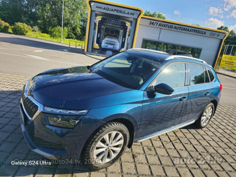 Zils Skoda KAMIQ 2021 Tallina, ar dzinēja tilpumu 1.00 L un nobraukumu 85 tūkst. km par 17000 €, foto 1 vietnē AUTOMOTO.COM.LV