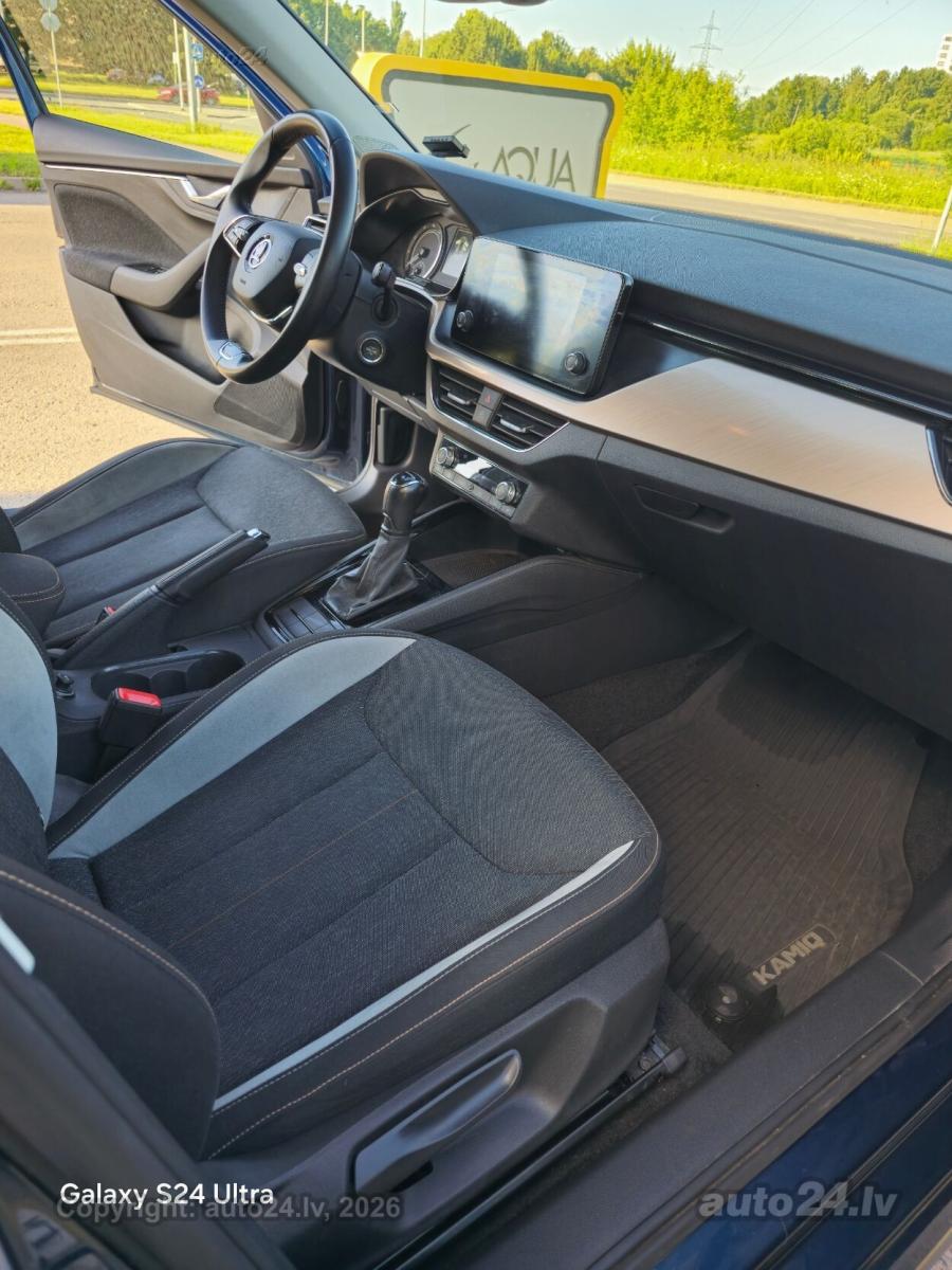 Zils Skoda KAMIQ 2021 Tallina, ar dzinēja tilpumu 1.00 L un nobraukumu 85 tūkst. km par 17000 €, foto 5 vietnē AUTOMOTO.COM.LV