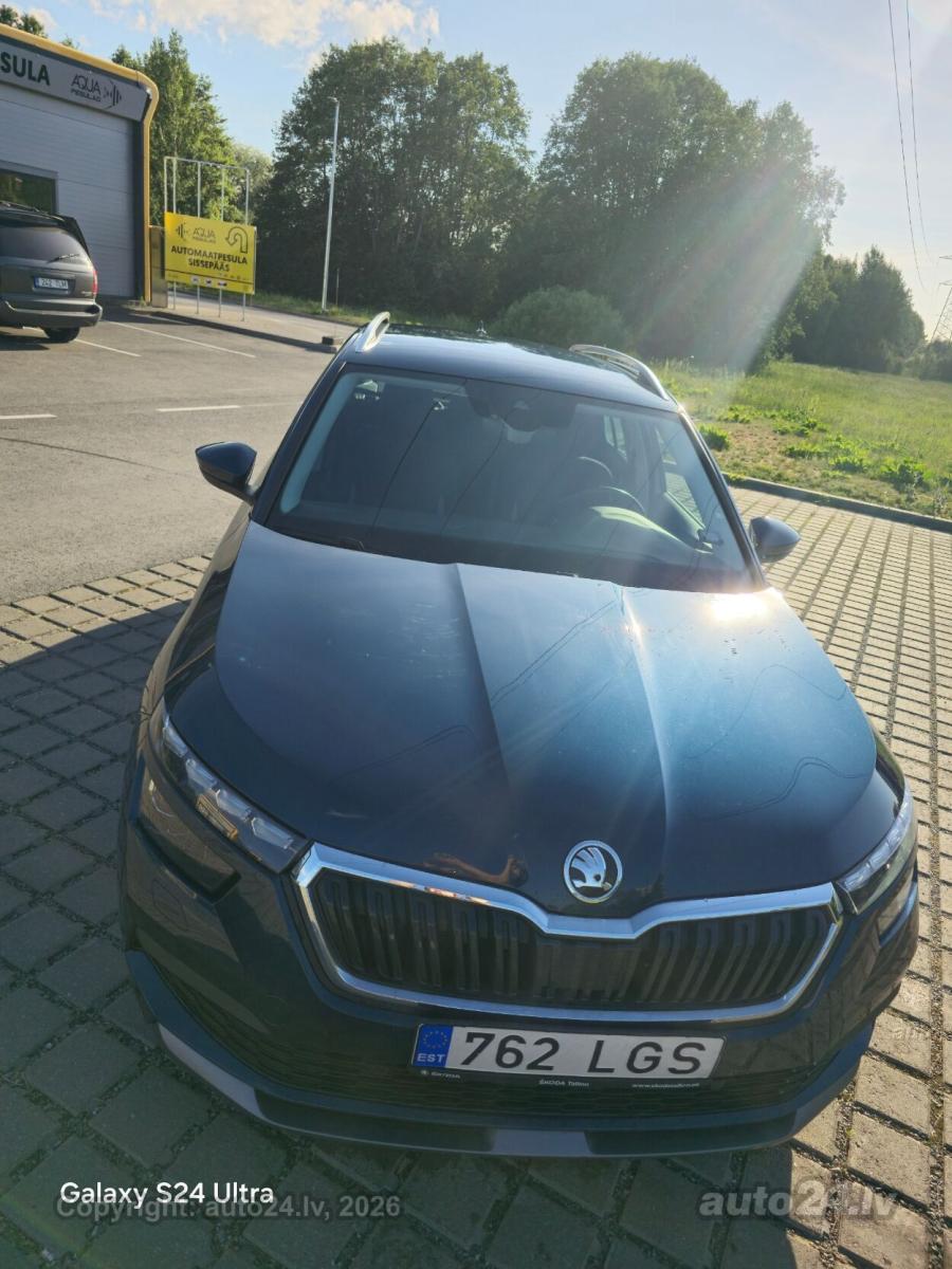 Zils Skoda KAMIQ 2021 Tallina, ar dzinēja tilpumu 1.00 L un nobraukumu 85 tūkst. km par 17000 €, foto 12 vietnē AUTOMOTO.COM.LV