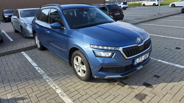 Zils Skoda KAMIQ 2021 Kaišiadorys, ar dzinēja tilpumu 1.00 L un nobraukumu 204 tūkst. km par 11500 €, foto 5 vietnē AUTOMOTO.COM.LV