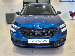 Blue Skoda KAMIQ 2021 in Riga, with an engine capacity of 1.50 L and mileage of 54 thousand km for 18790 €, photo 3 on AUTOMOTO.COM.LV