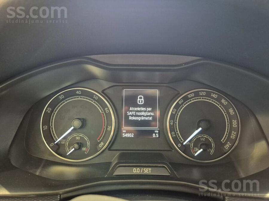 Blue Skoda KAMIQ 2021 in Riga, with an engine capacity of 1.50 L and mileage of 54 thousand km for 18790 €, photo 13 on AUTOMOTO.COM.LV