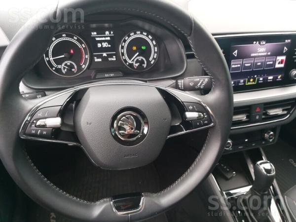 Blue Skoda KAMIQ 2021 in Riga, with an engine capacity of 1.00 L and mileage of 35 thousand km for 16500 €, photo 5 on AUTOMOTO.COM.LV