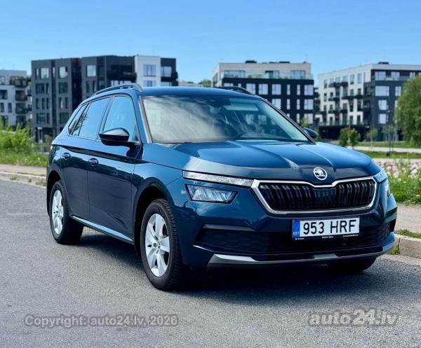 Blue Skoda KAMIQ 2021 in Tallinn, with an engine capacity of 1.00 L and mileage of 60 thousand km for 12990 €, photo 1 on AUTOMOTO.COM.LV