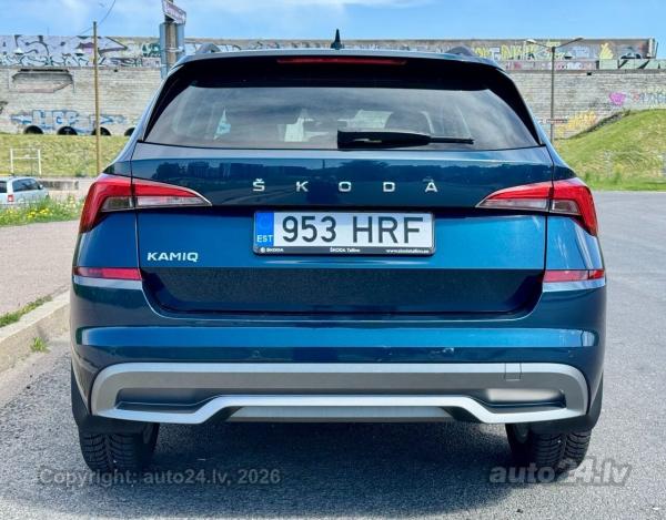 Blue Skoda KAMIQ 2021 in Tallinn, with an engine capacity of 1.00 L and mileage of 60 thousand km for 12990 €, photo 10 on AUTOMOTO.COM.LV