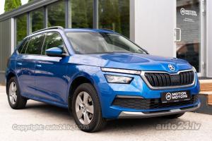 Zils Skoda KAMIQ 2022 Tallina, ar dzinēja tilpumu 1.00 L un nobraukumu 54 tūkst. km par 16490 €, foto  vietnē AUTOMOTO.COM.LV