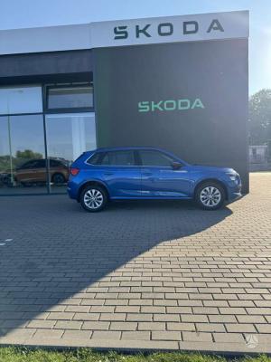 Blue Skoda KAMIQ 2022 in Klaipeda, with an engine capacity of 1.50 L and mileage of 41 thousand km for 17400 €, photo  on AUTOMOTO.COM.LV