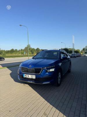 Blue Skoda KAMIQ 2022 in Klaipeda, with an engine capacity of 1.50 L and mileage of 41 thousand km for 17400 €, photo 4 on AUTOMOTO.COM.LV