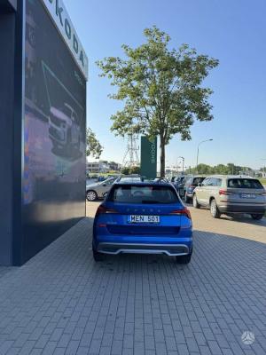 Blue Skoda KAMIQ 2022 in Klaipeda, with an engine capacity of 1.50 L and mileage of 41 thousand km for 17400 €, photo 6 on AUTOMOTO.COM.LV