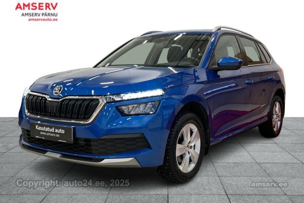 Blue Skoda KAMIQ 2023 in Parnu, with an engine capacity of 1.00 L and mileage of 30 thousand km for 16990 €, photo 1 on AUTOMOTO.COM.LV