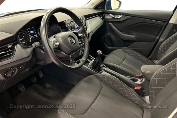 Zils Skoda KAMIQ 2023 Pērnava, ar dzinēja tilpumu 1.00 L un nobraukumu 30 tūkst. km par 16990 €, foto 11 vietnē AUTOMOTO.COM.LV