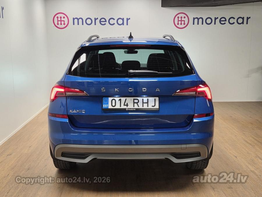 Zils Skoda KAMIQ 2023 Tallina, ar dzinēja tilpumu 1.00 L un nobraukumu 109 tūkst. km par 15900 €, foto 6 vietnē AUTOMOTO.COM.LV