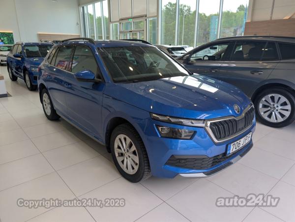 Zils Skoda KAMIQ 2023 Paide, ar dzinēja tilpumu 1.00 L un nobraukumu 125 tūkst. km par 16399 €, foto 4 vietnē AUTOMOTO.COM.LV