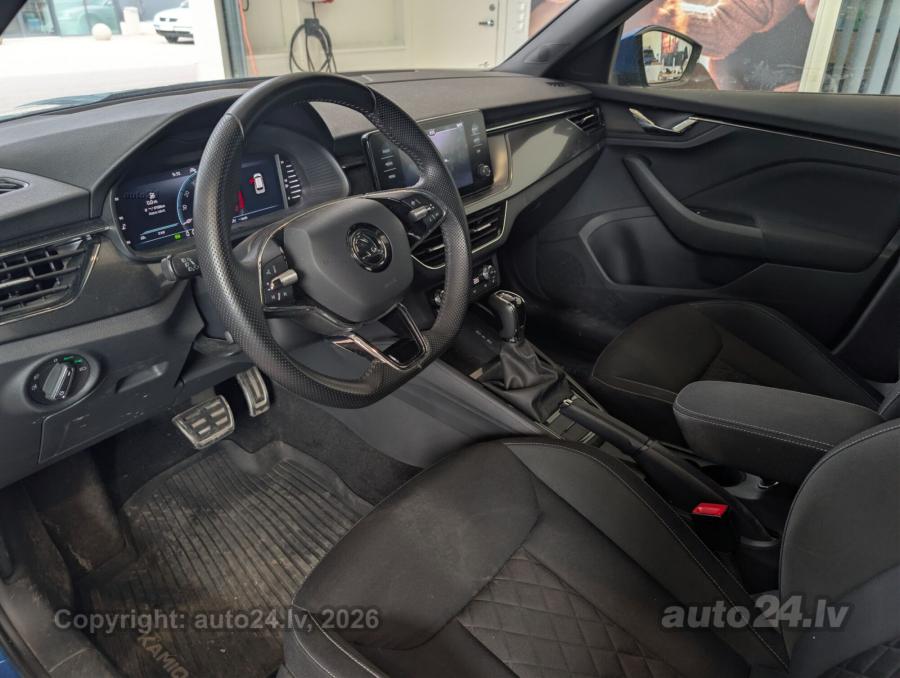 Zils Skoda KAMIQ 2023 Paide, ar dzinēja tilpumu 1.00 L un nobraukumu 125 tūkst. km par 16399 €, foto 10 vietnē AUTOMOTO.COM.LV