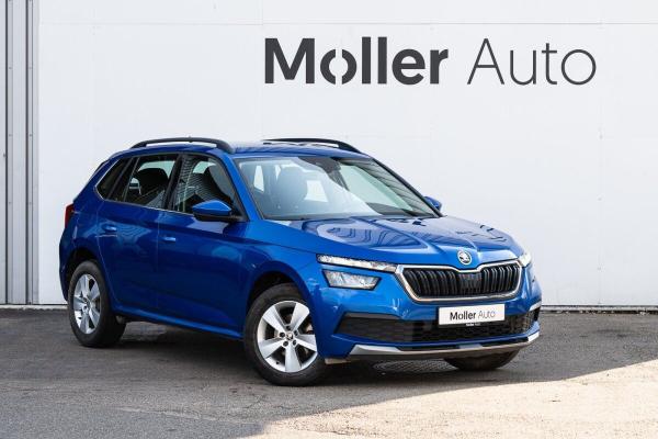 Blue Skoda KAMIQ 2023 in Riga, with an engine capacity of 1.00 L and mileage of 38 thousand km for 18500 €, photo 2 on AUTOMOTO.COM.LV