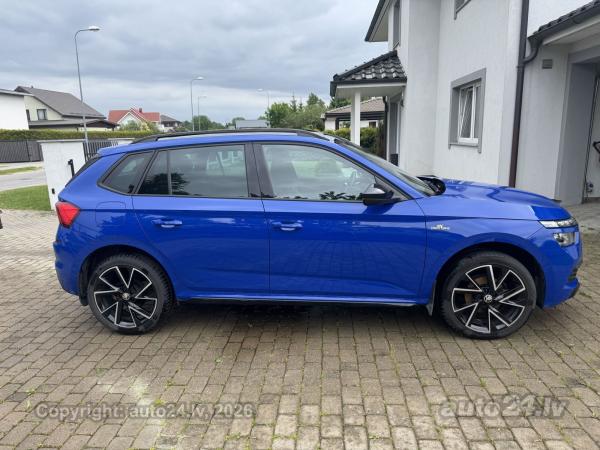Blue Skoda KAMIQ 2024 in Tallinn, with an engine capacity of 1.50 L and mileage of 21 thousand km for 24900 €, photo 5 on AUTOMOTO.COM.LV