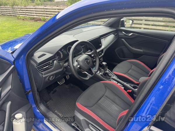 Blue Skoda KAMIQ 2024 in Tallinn, with an engine capacity of 1.50 L and mileage of 21 thousand km for 24900 €, photo 10 on AUTOMOTO.COM.LV
