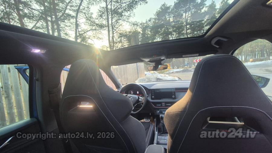 Zils Skoda KAMIQ 2024 Tallina, ar dzinēja tilpumu 1.00 L un nobraukumu 17 tūkst. km par 24200 €, foto 8 vietnē AUTOMOTO.COM.LV