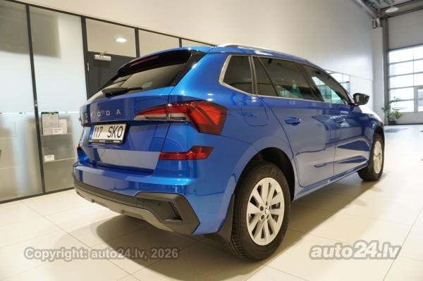 Blue Skoda KAMIQ 2025 in Tallinn, with an engine capacity of 1.00 L and mileage of 11 thousand km for 24500 €, photo 3 on AUTOMOTO.COM.LV